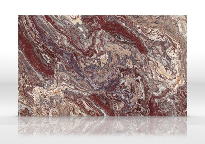 Red Travertine Marble Tile Texture Stock Illustration - Illustration of ...
