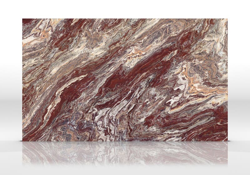 Red Travertine Marble Tile Texture Stock Illustration - Illustration of ...