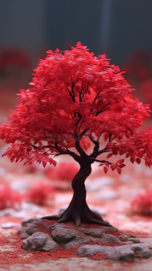 Red Leaves Tree Maple Gardening Wallpaper Nature Environment Background ...