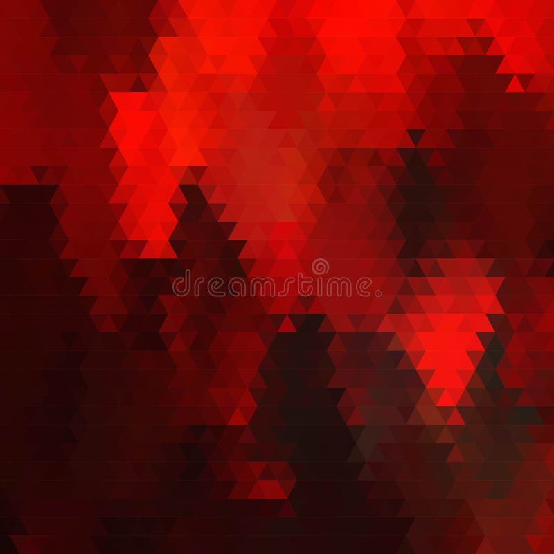 Red Triangle Background. Vector Template for a Presentation.. Eps 10 ...