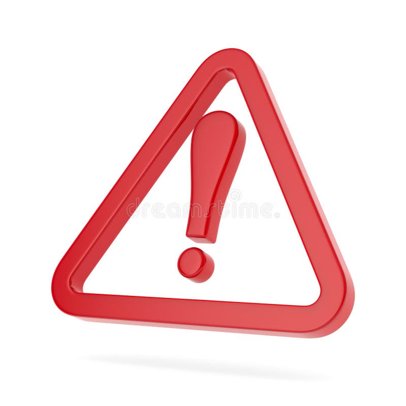 Exclamation Red Triangle Stock Illustrations – 3,785 Exclamation Red ...