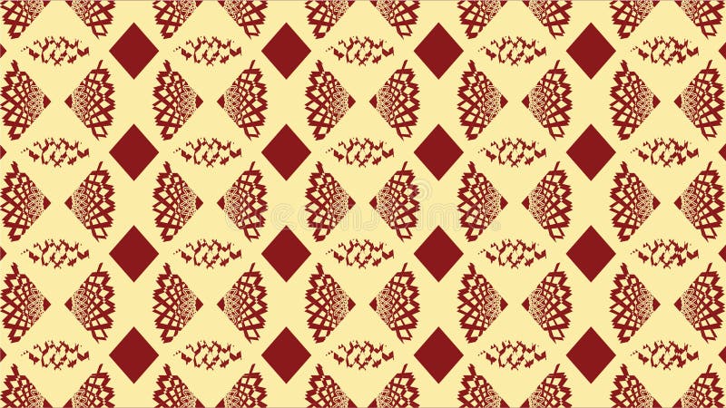 Red Triangle Pattern, Abstract Vector Wallpaper Having in Yellow ...