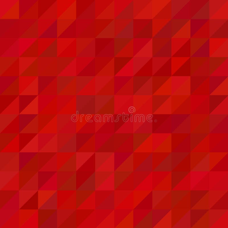 Red Triangle Pattern Background Stock Vector - Illustration of cover ...