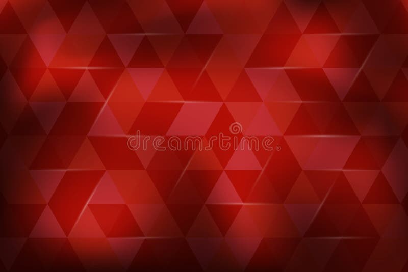 Red Triangle Pattern Background Stock Vector - Illustration of vector ...