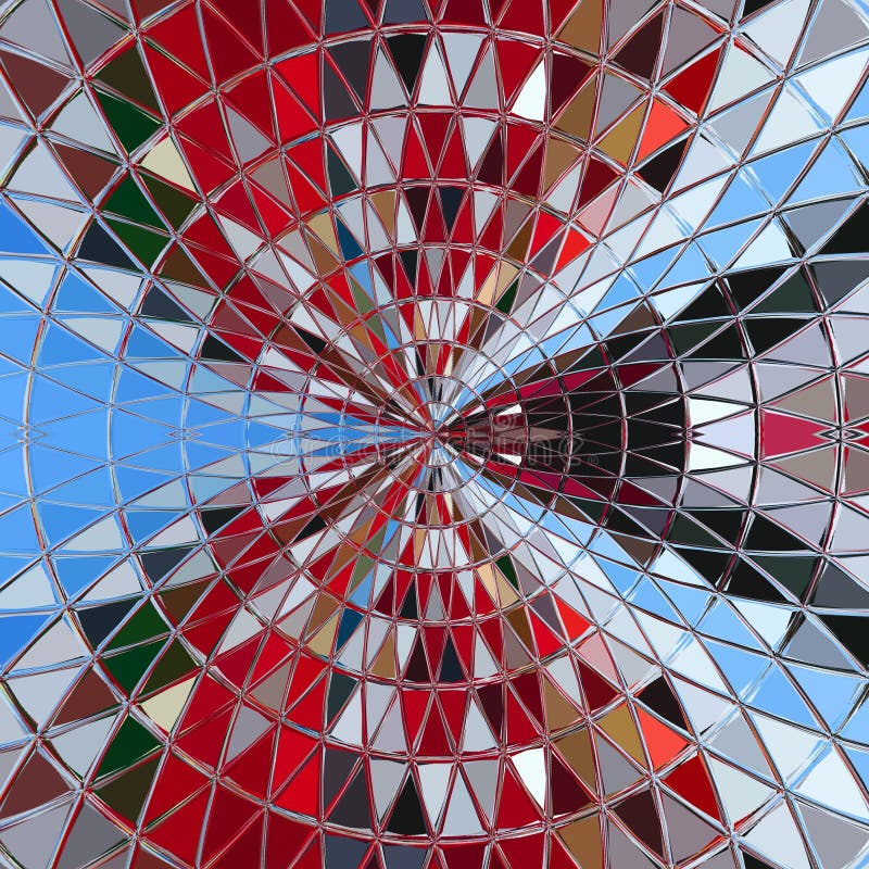 Red Triangles Abstract Shapes Blurs Backgrounds Stock Image - Image of ...