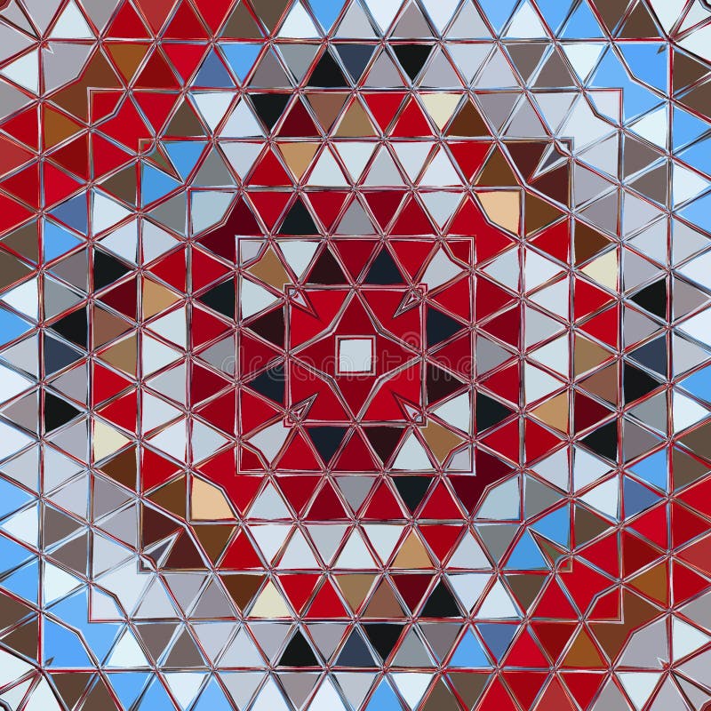 Red Triangles Abstract Shapes Blurs Backgrounds Stock Photo - Image of ...