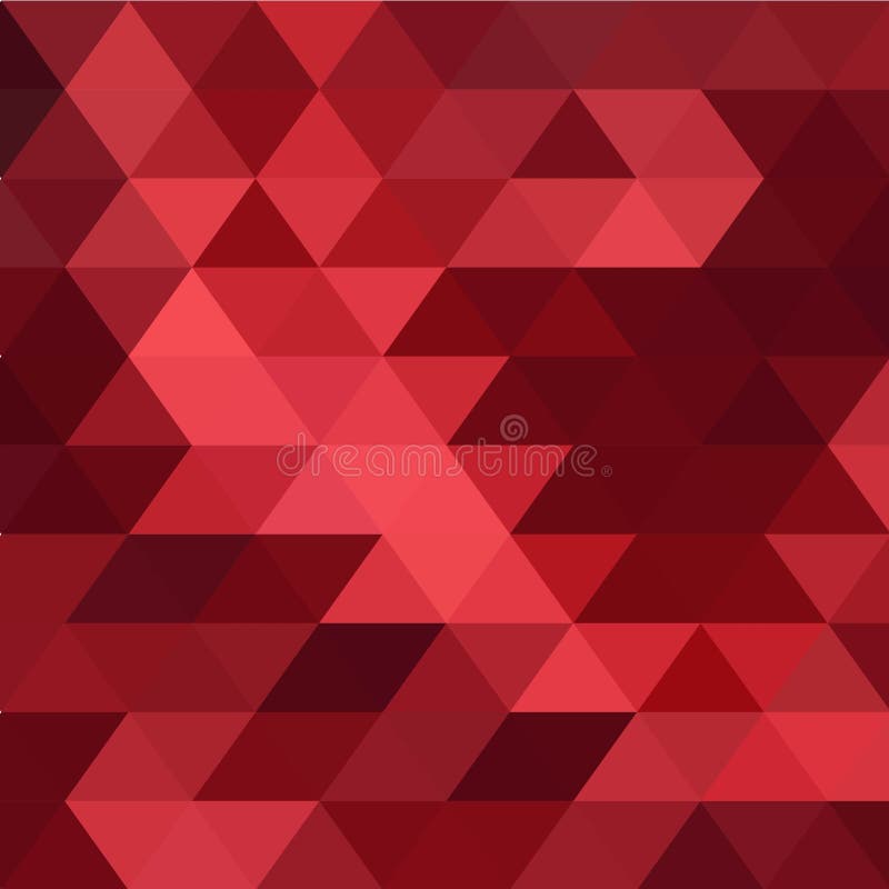 Red Triangles. Presentation Template. Background for Advertising Banner ...