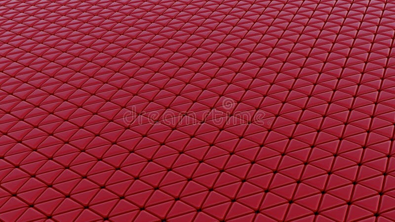 Triangles with Round Corners Tiles Pattern Background Shiny Plastic 3D ...