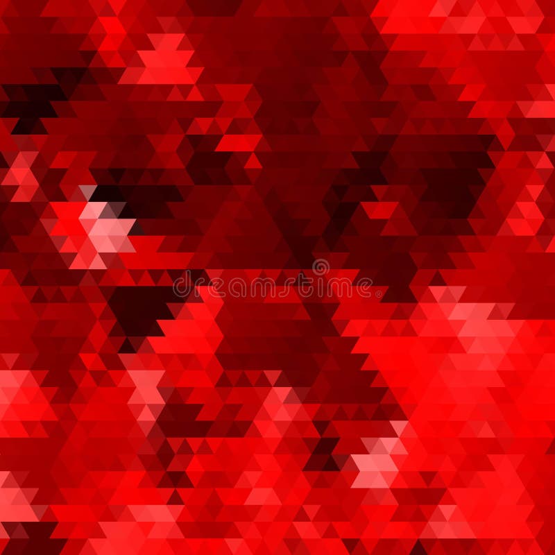 Red Triangular Background. Abstract Template for Presentation. Eps 10 ...