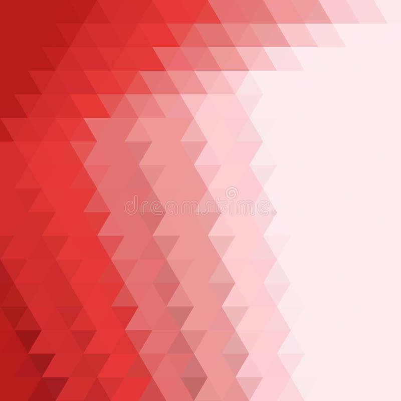 Red Triangular Background. Polygonal Style. Sample. Banner. Eps 10 ...
