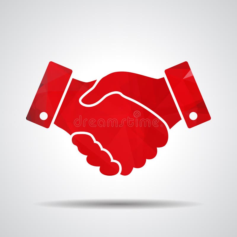Red Handshake Stock Illustrations – 2,300 Red Handshake Stock ...