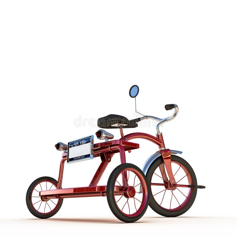 Red Tricycle Stock Illustrations – 443 Red Tricycle Stock Illustrations ...