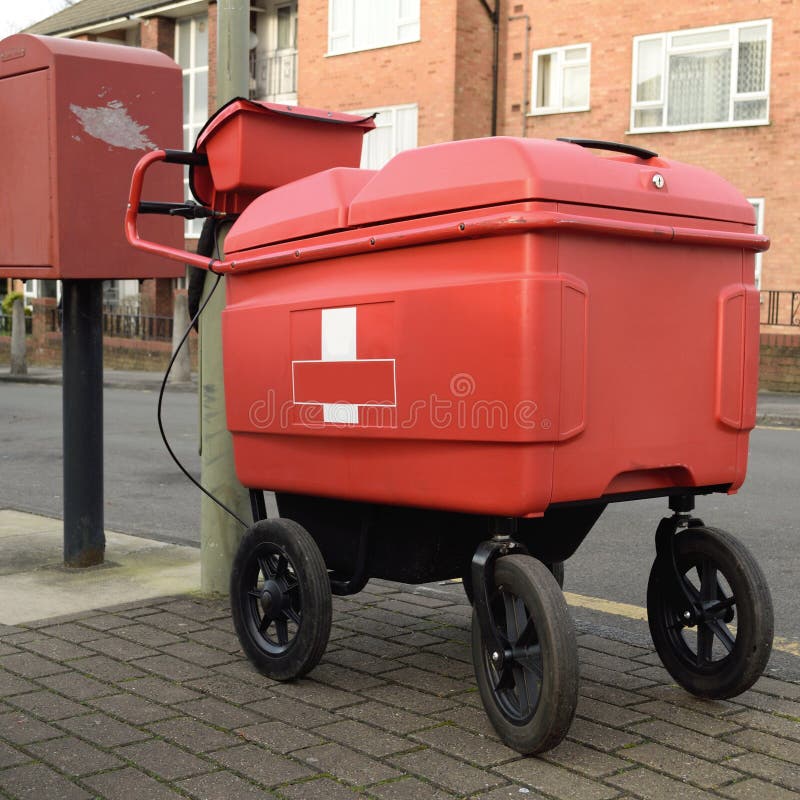 Red trolley stock photo. Image of transport, united, england - 65020956
