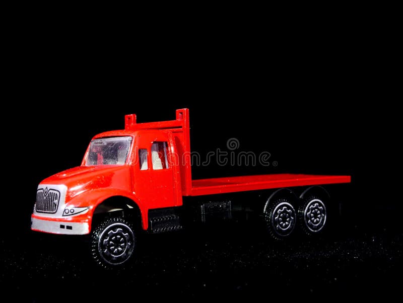 Red Truck stock photo. Image of engine, vehicle, motor - 242599432