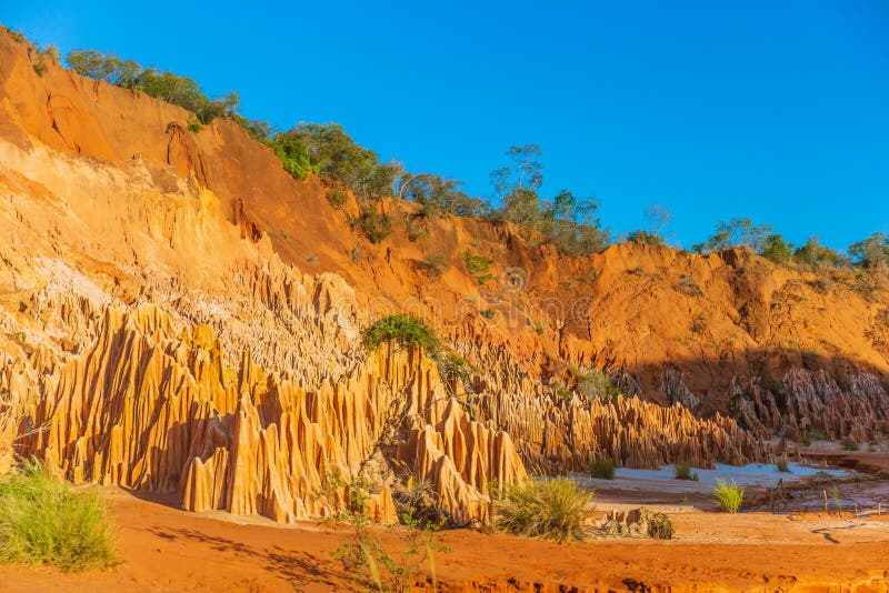Red Tsingys in Diana District, North of Madagascar Stock Image - Image ...