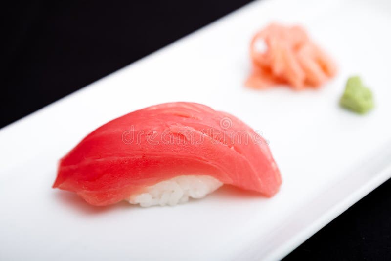 Fatty tuna(toro) sushi stock image. Image of asian, tuna - 331583
