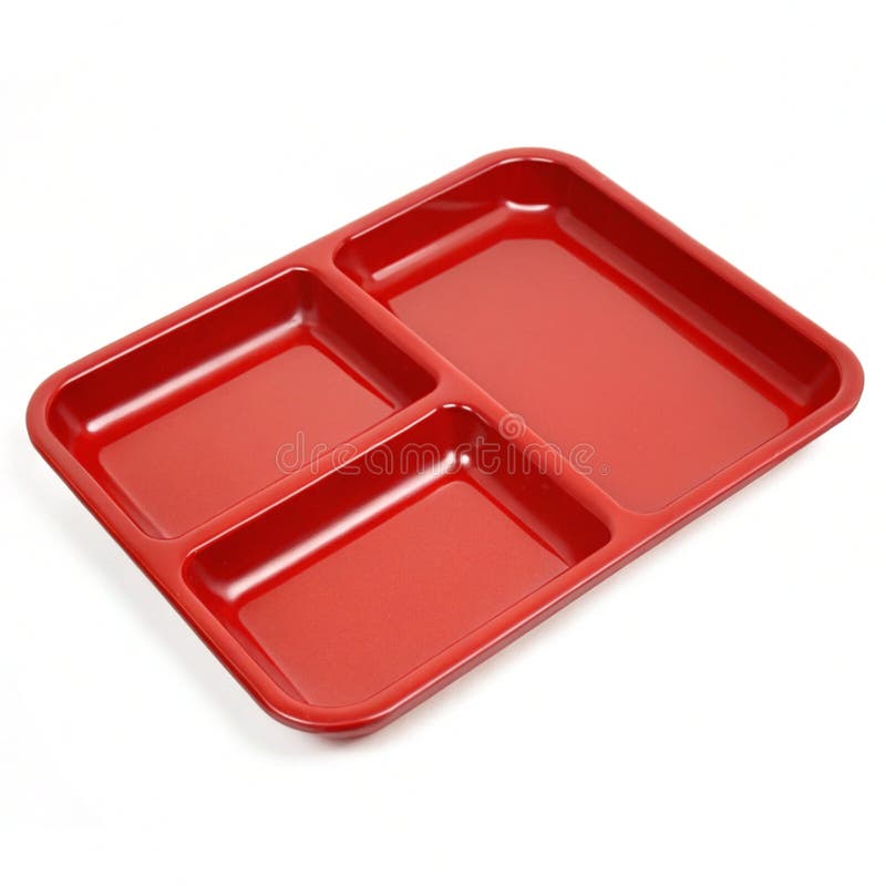 Red Two Compartment Tray Stock Illustrations – 5 Red Two Compartment ...