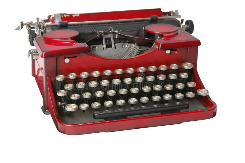 Antique typewriter stock image. Image of manual, journalism - 1143509