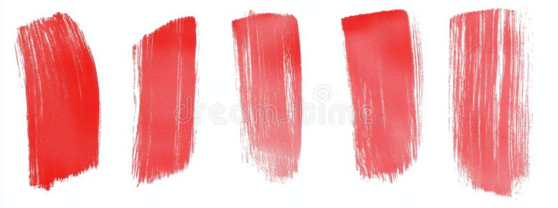 A Red Underline Made with a Crayon Brush Stroke, Highlighted with a ...