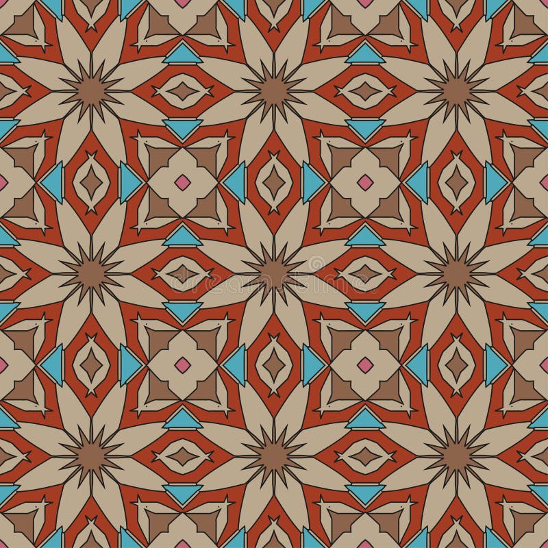 Red Universal Vector Seamless Patterns, Tiling. Geometric Ornaments ...