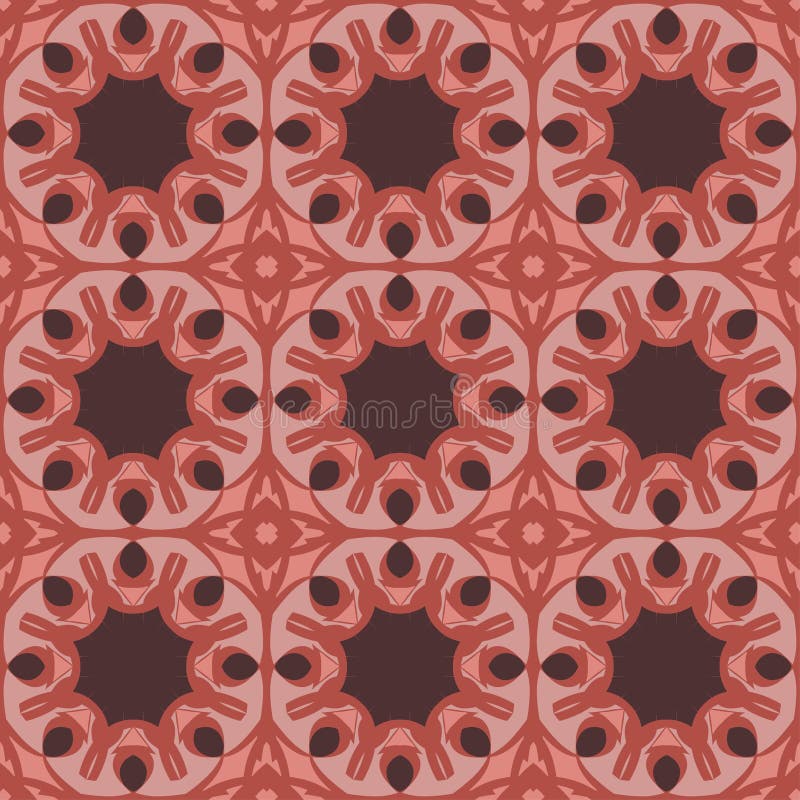 Red Universal Vector Seamless Patterns, Tiling. Geometric Ornaments ...