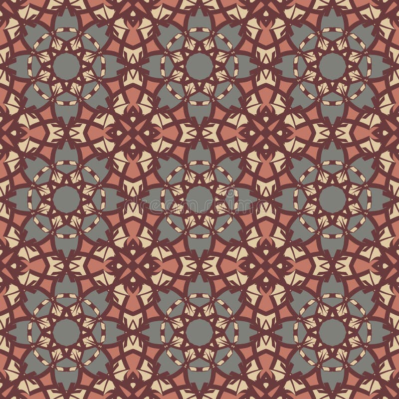 Red Universal Vector Seamless Patterns, Tiling. Geometric Ornaments ...