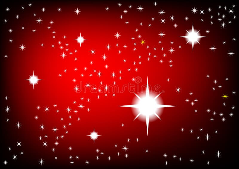 Red universe stock vector. Illustration of cosmos, deep - 18023372