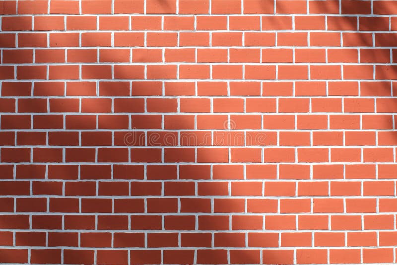 Red Urban Brick Wall in Sunlight with Beauty Pattern and Texture. Stock ...