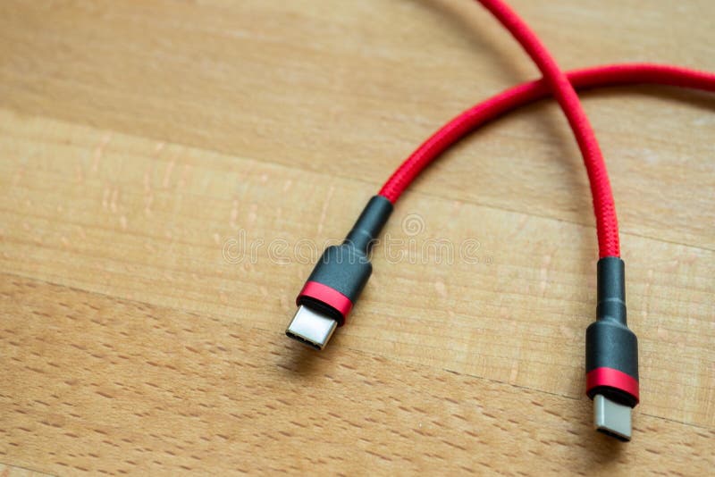 The Red Usb Type C is a Hi Speed Data Transfer Port Stock Image - Image ... The Red Usb Type C is a Hi Speed Data Transfer Port Stock Image - Image ...