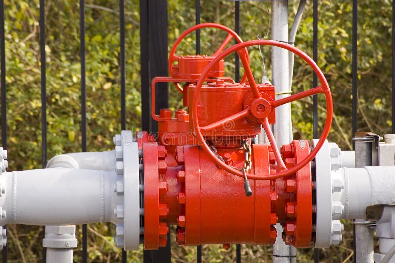 Red Valve stock image. Image of flare, flames, petrol - 7757789