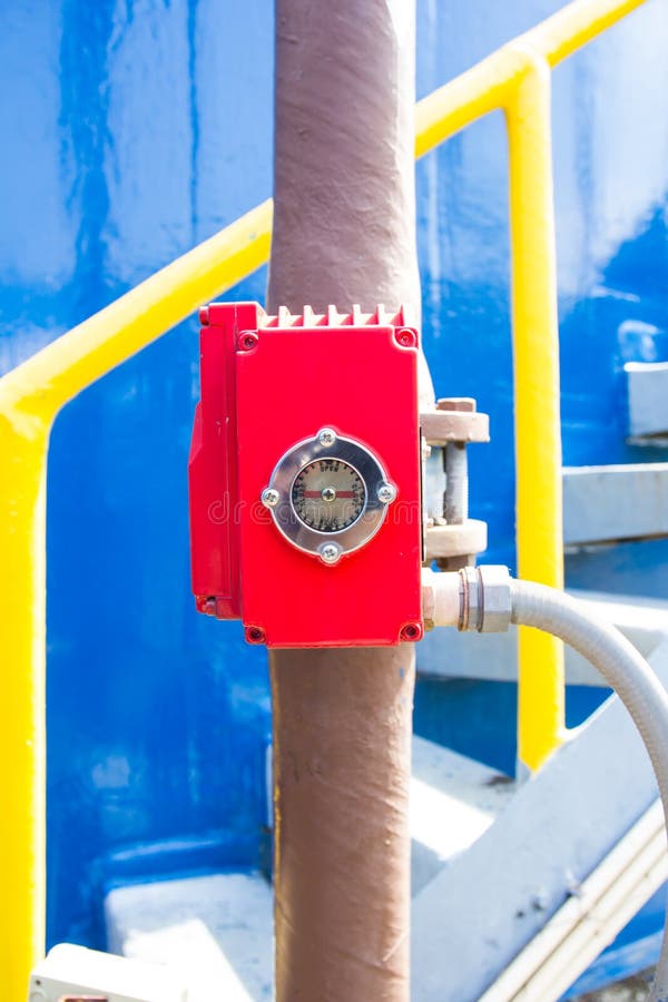 Red valve water connection stock image. Image of pump - 68205585