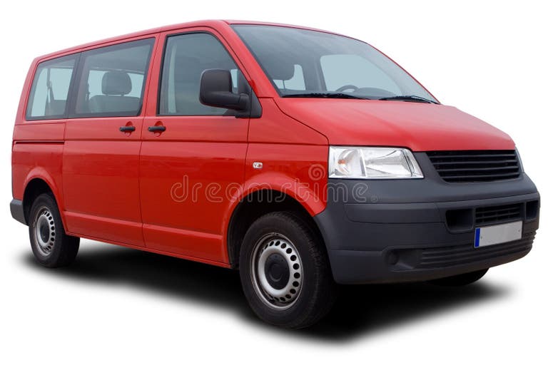 Red Van stock image. Image of environment, automobile - 12711121