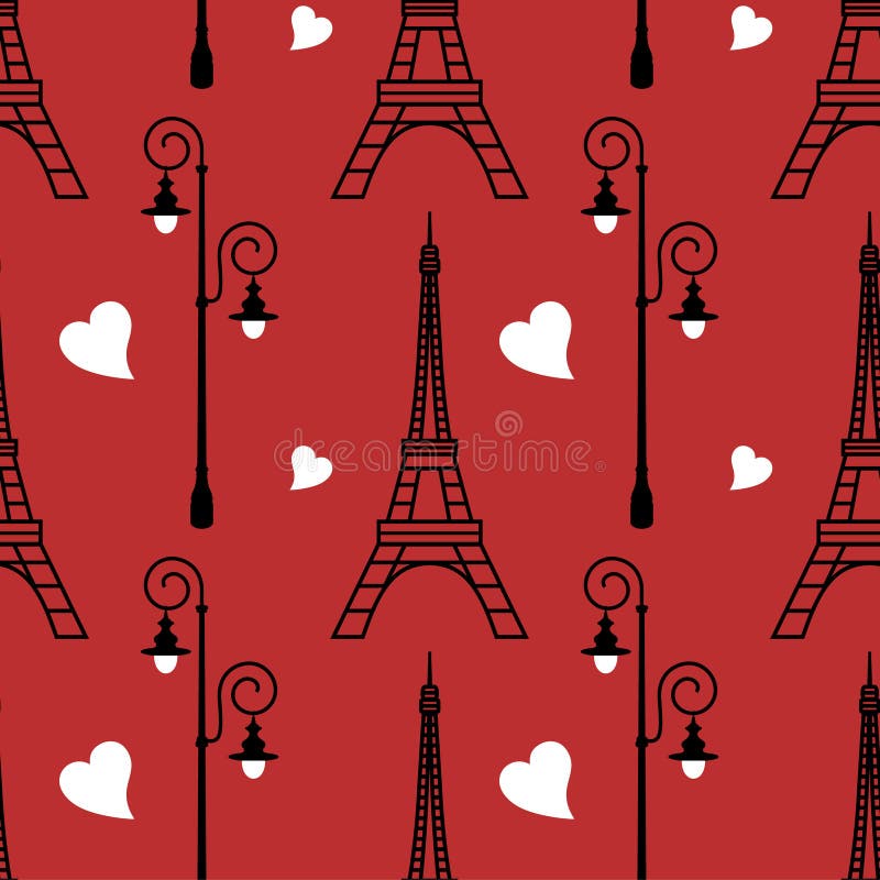 Paris set stock vector. Illustration of croissant, landmark - 35542436