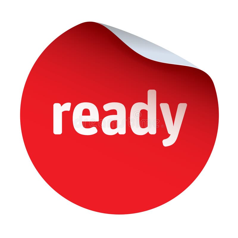 Red Vector Sticker Text Ready Stock Vector - Illustration of promotion ...