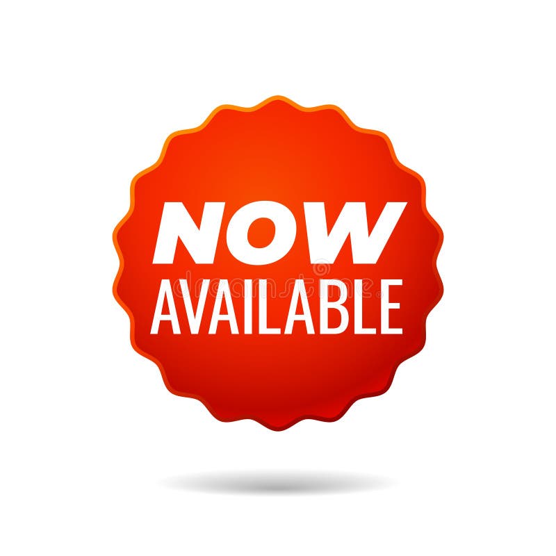 Available sticker stock vector. Illustration of isolated - 120119344