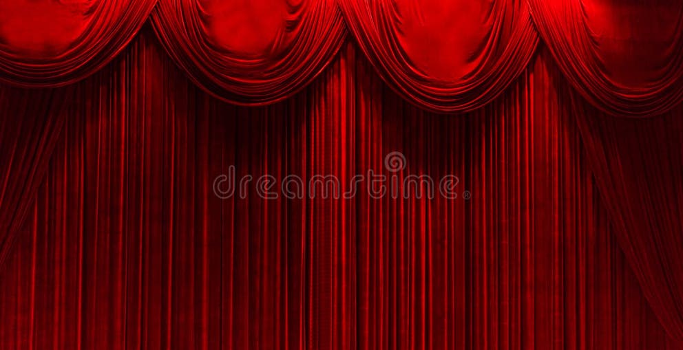 Red velvet stock image. Image of decor, center, event - 22697585