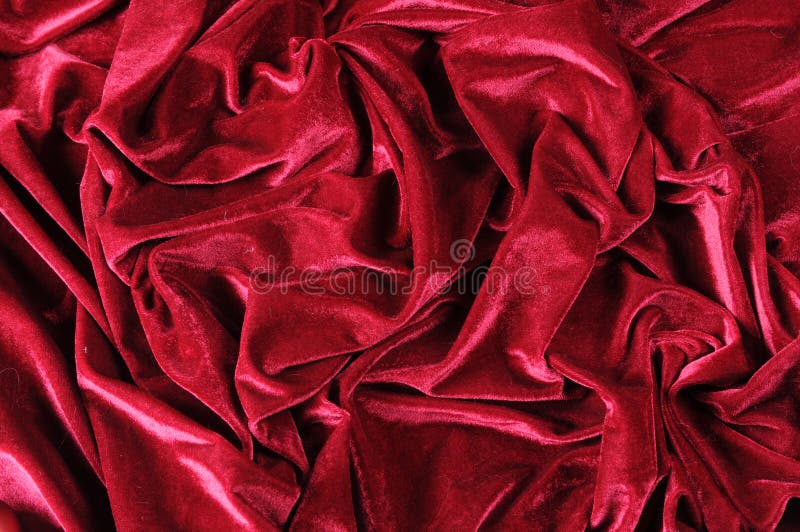 Red velvet background stock image. Image of crease, curve - 21378093
