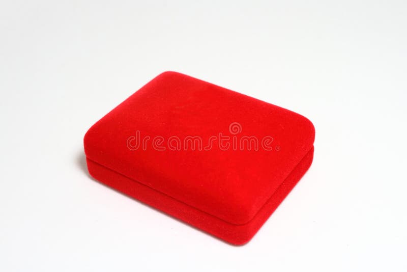 Red velvet box stock image. Image of birthday, luxury - 25751753