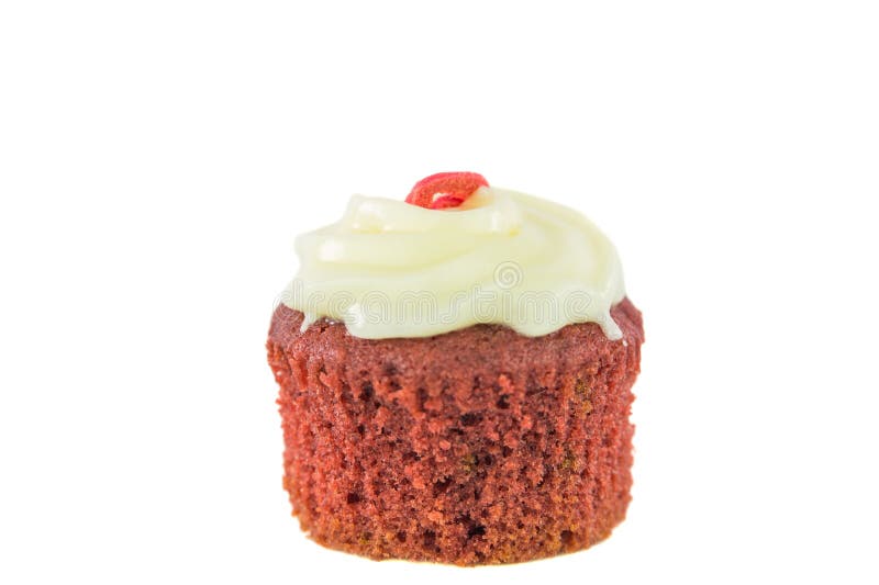 Red Velvet Cupcake VI stock image. Image of white, cupcakes - 31231295