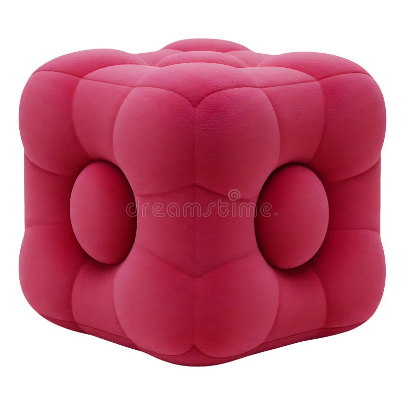Hollowed Hues the Red Plush Puzzle Soft Geometry the Rounded Velvet ...