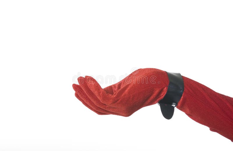 Red Velvet Hand stock photo. Image of hand, fashion, body - 4367960