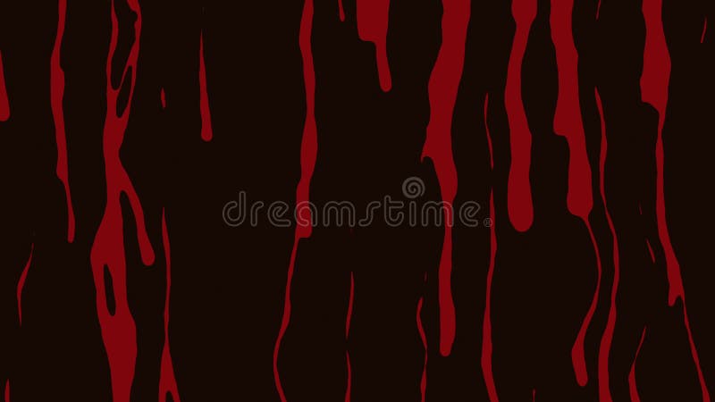 Animated Red Flat Sloppy Drips on Black Background Stock Footage ...