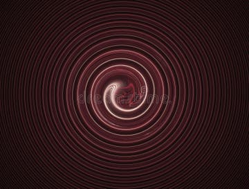 Red vertigo swirl stock illustration. Illustration of circular - 1109342