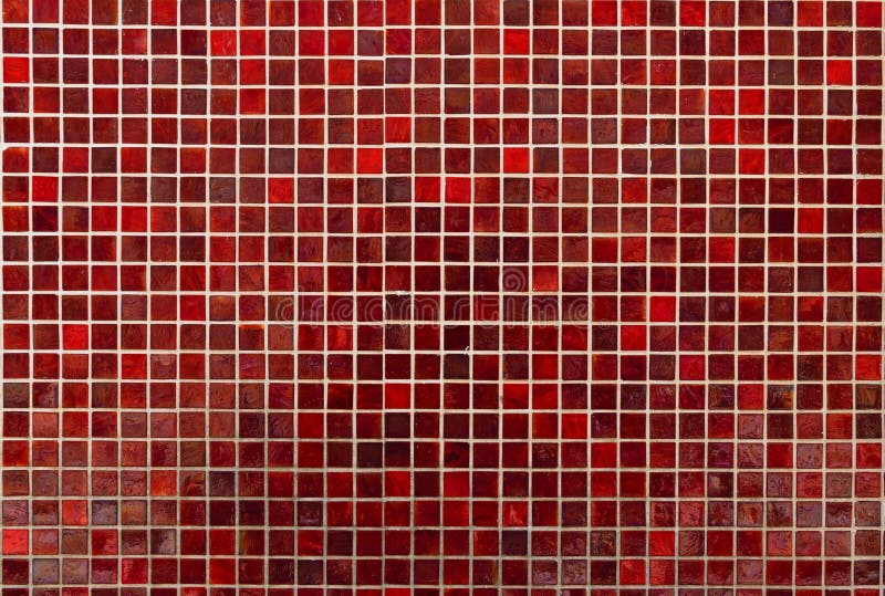 Red Vibrant Ceramic Tile Texture, Design Background Stock Photo - Image ...