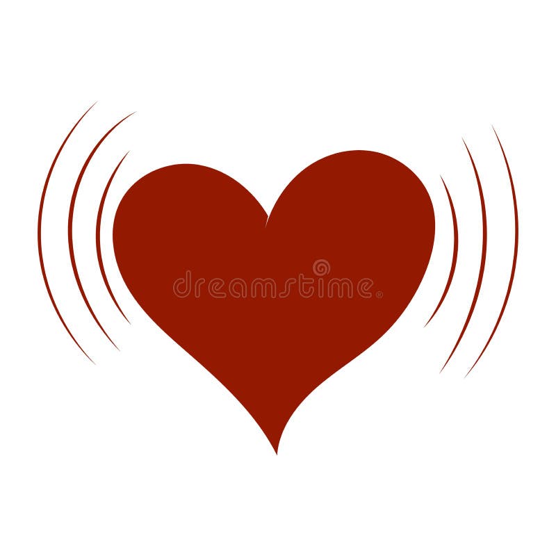 Vibrate Heart Stock Illustrations – 61 Vibrate Heart Stock ...