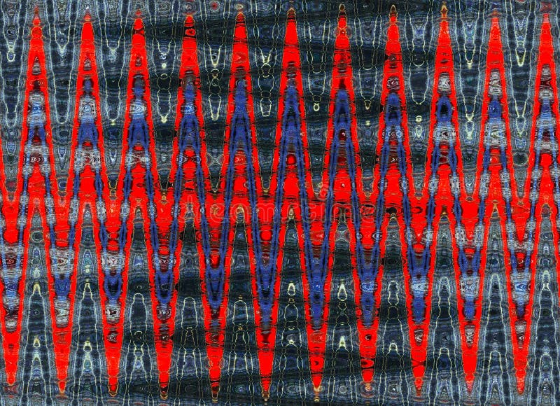 RED VIBRATION PATTERN on GREY BACKGROUND Stock Image - Image of angular ...