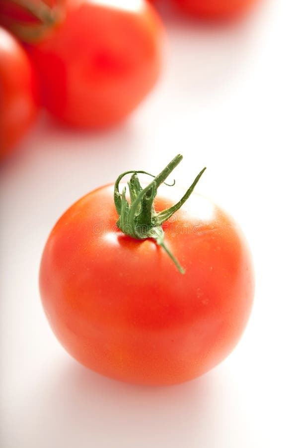 Red Vine Ripened Tomatoes stock image. Image of diet - 10867343
