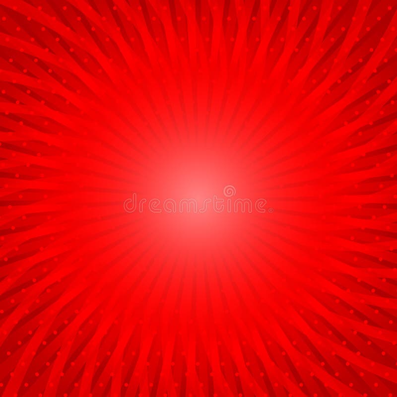 Comics Rays Background with Halftones. Vector Illustrations ...