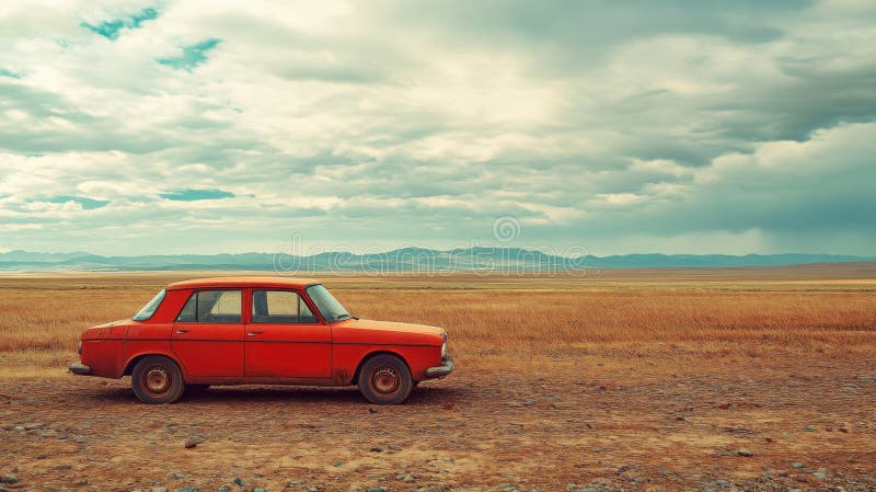 Solitude Desert's Vast Embrace Stock Photos - Free & Royalty-Free Stock ...