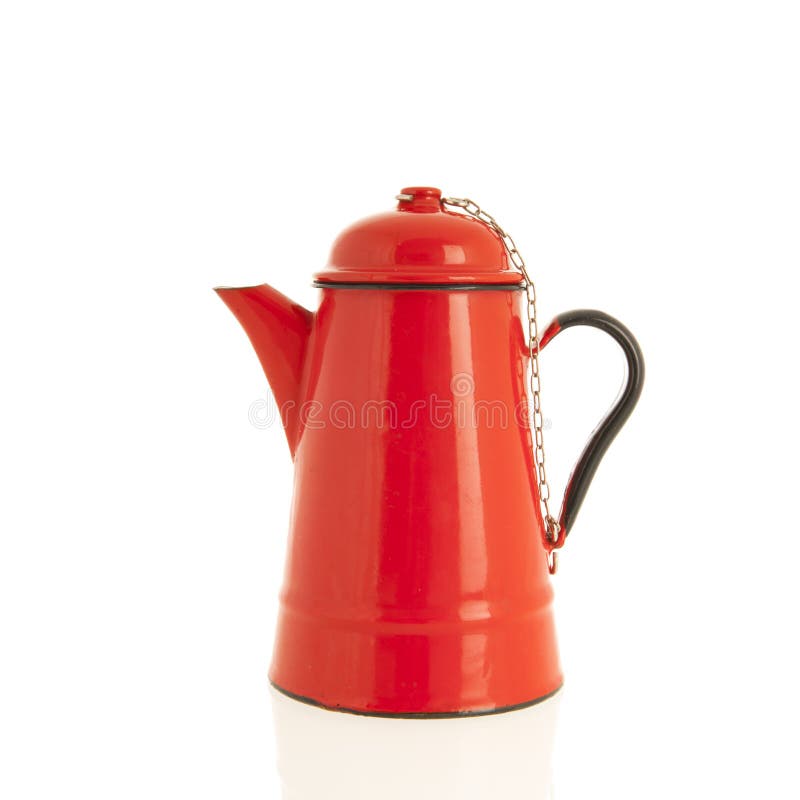 1,836 Red Vintage Coffee Pot Stock Photos - Free & Royalty-Free Stock ...